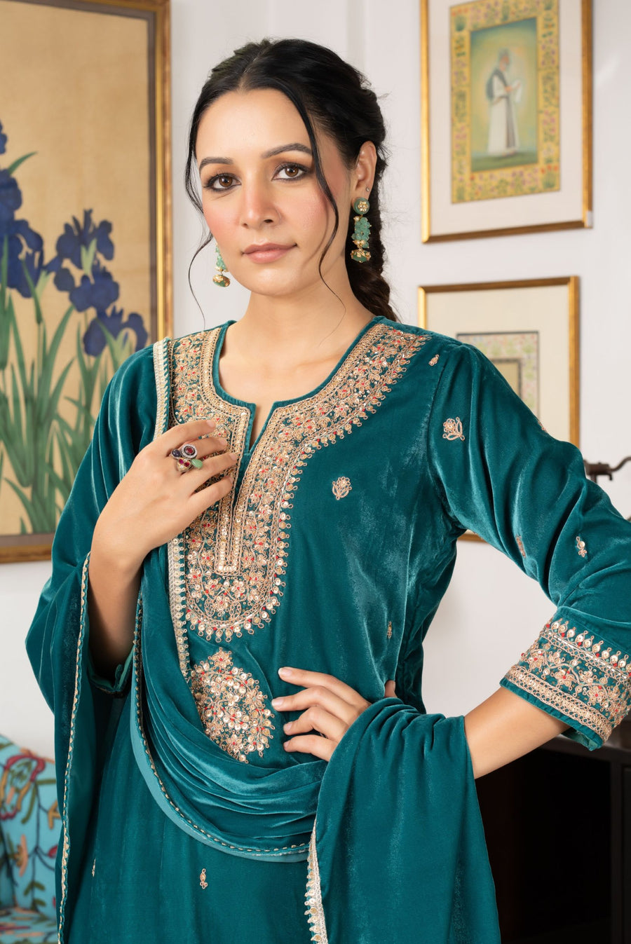 Velvet Suit Sets – DIMPLE DESIGN STUDIO
