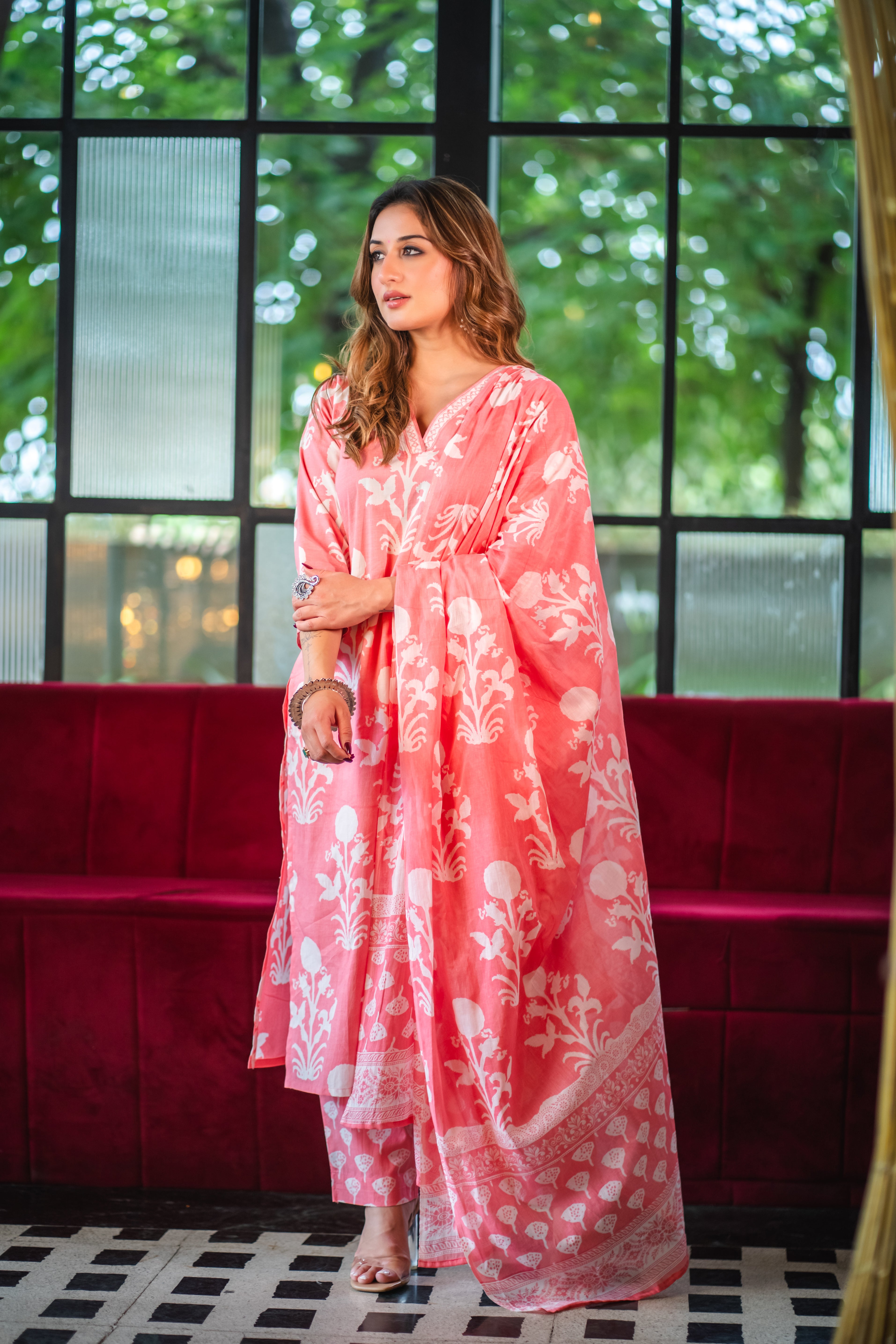 Prerna Cotton Straight Suit Set – DIMPLE DESIGN STUDIO
