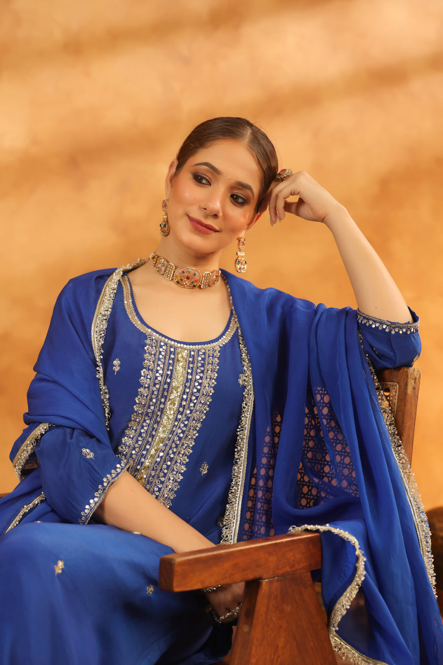 Buy Ethnic Designer Suits at DDS Luxe Category – DIMPLE DESIGN STUDIO