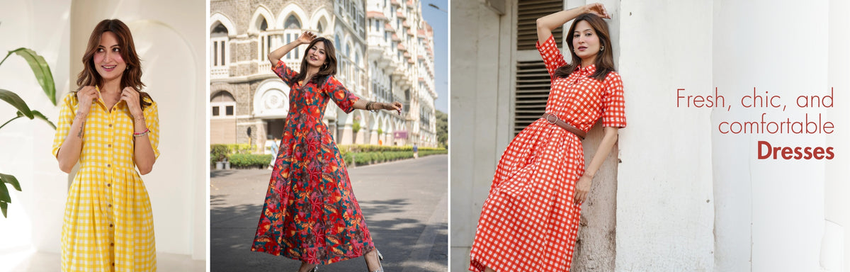 Buy Fashionable Dresses for Women Online in India – DIMPLE DESIGN STUDIO